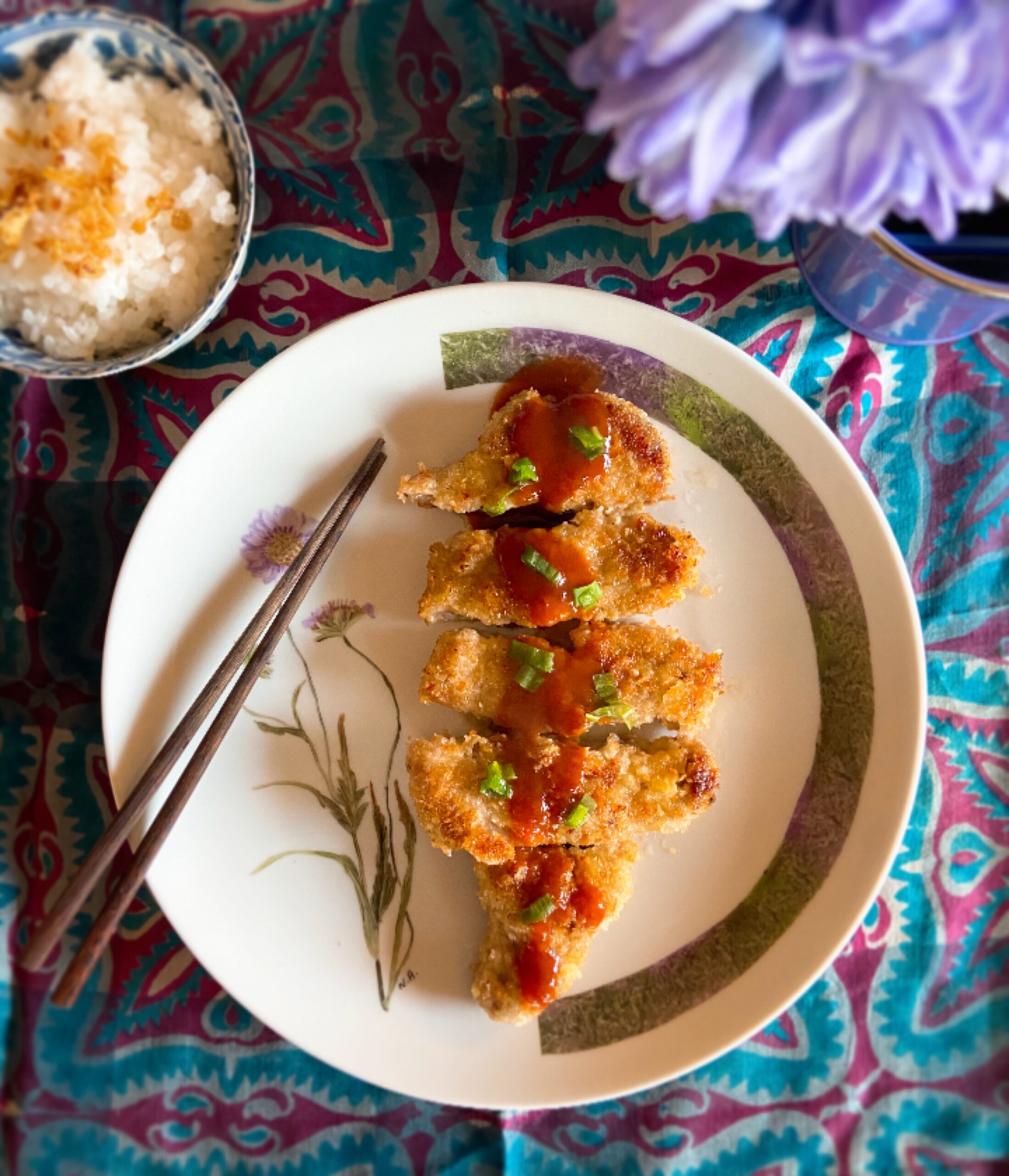 Porc pané façon tonkatsu - Les recettes de Marie Masala